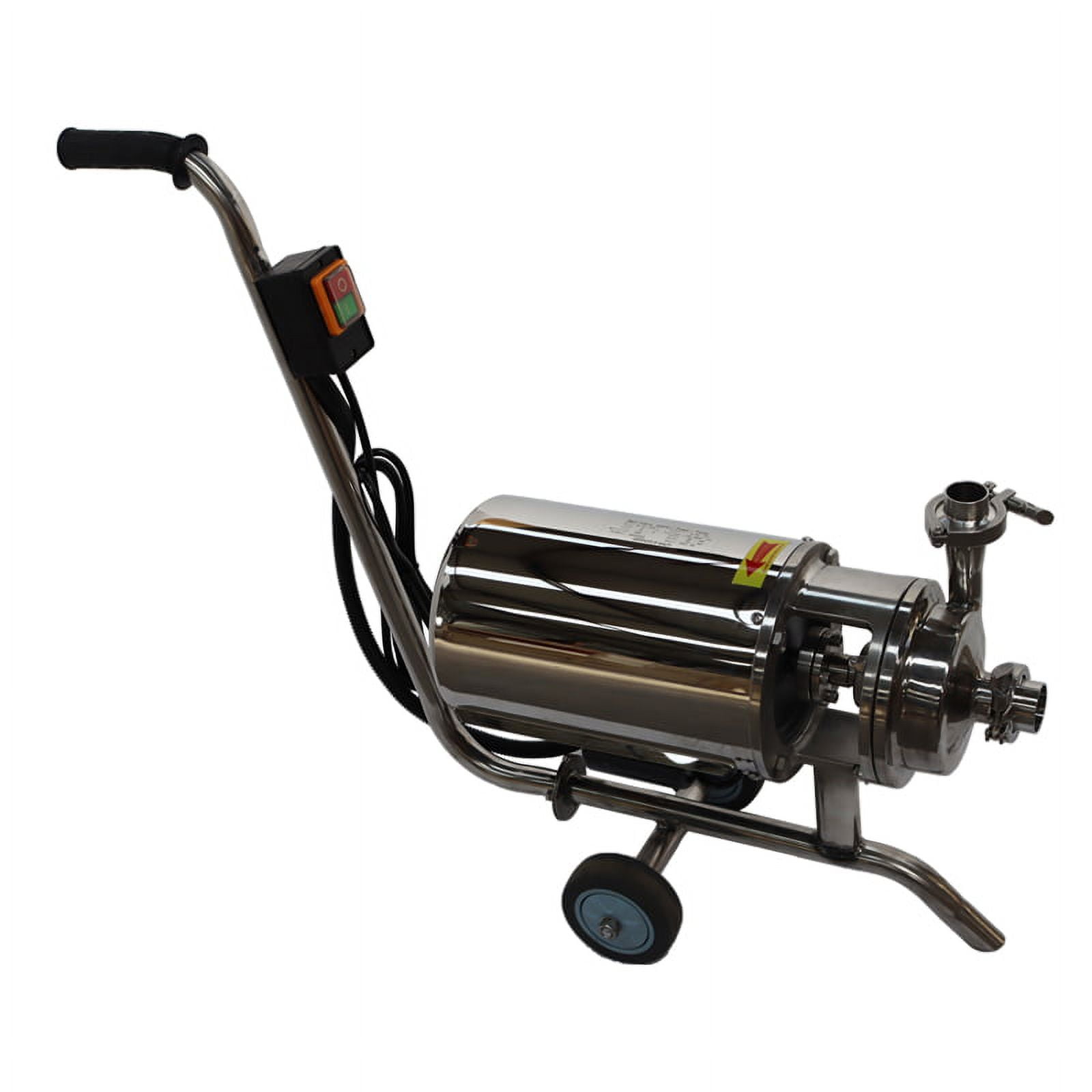 INTBUYING Portable 3T/H 304 Food Grade Stainless Steel Centrifugal Pump ...