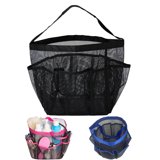 INTBUYING Portable Mesh Shower Bathroom Basket Bag Quick Dry Caddy Tote ...