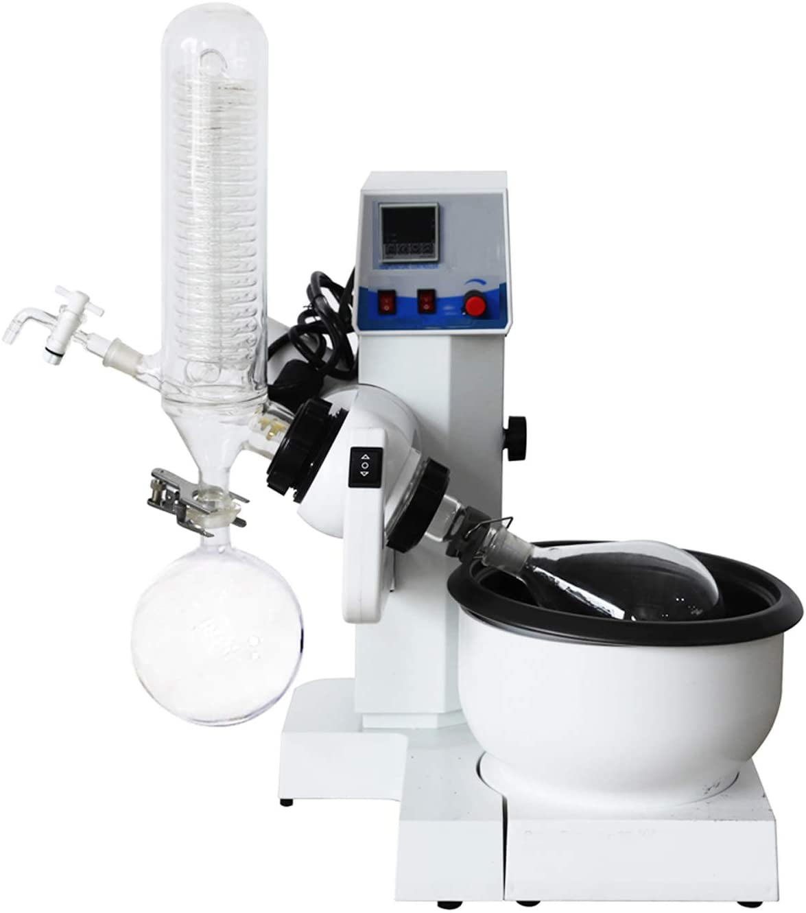INTBUYING RE-2000A 2L Auto Lifting Rotary Evaporator Speed 20-200RPM for Distillation - Walmart.com