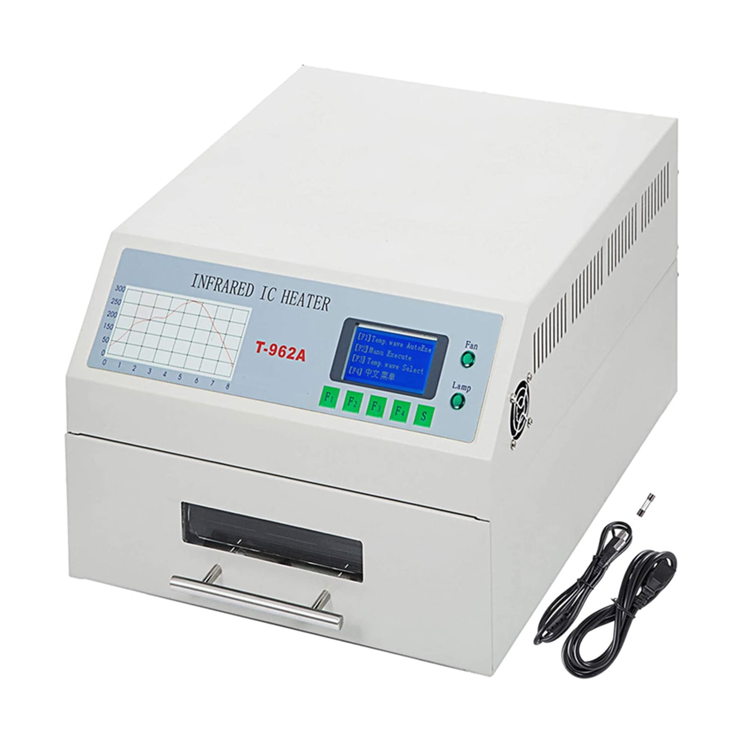 INTBUYING Reflow Soldering Machine Micro-processor Control T962A Welding Area 11.8*12.6 in ...