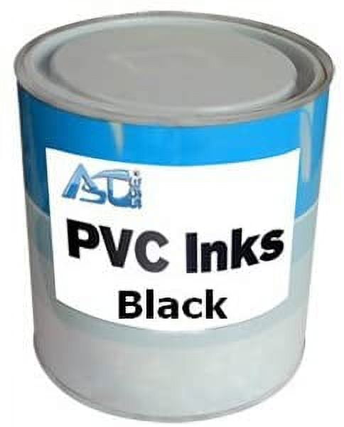 INTBUYING Screen Printing DIY Ink Pad Printing PVC Ink Black 2.2lbs ...