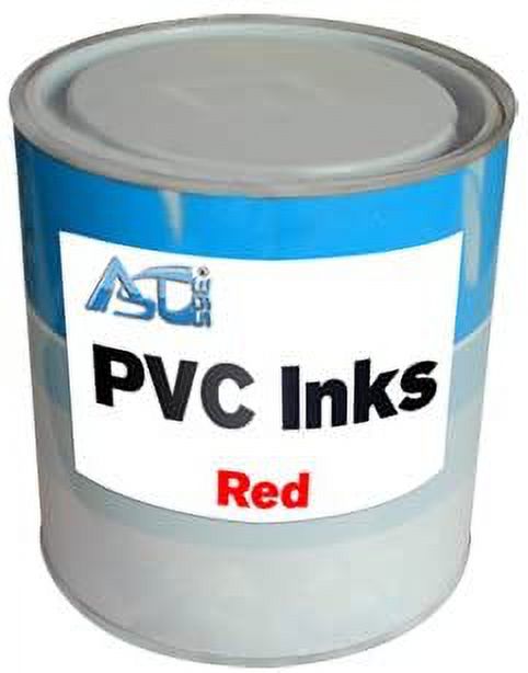 INTBUYING Screen Printing DIY Ink Pad Printing PVC Ink Red 2.2lbs ...