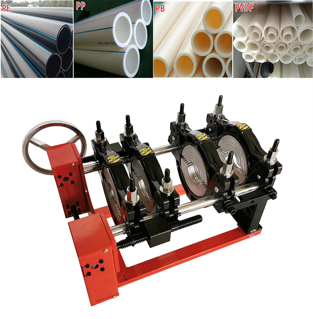 INTBUYING Screw Style Pipe Fusion Welder 4 Clamps Tube Butt Fusion ...