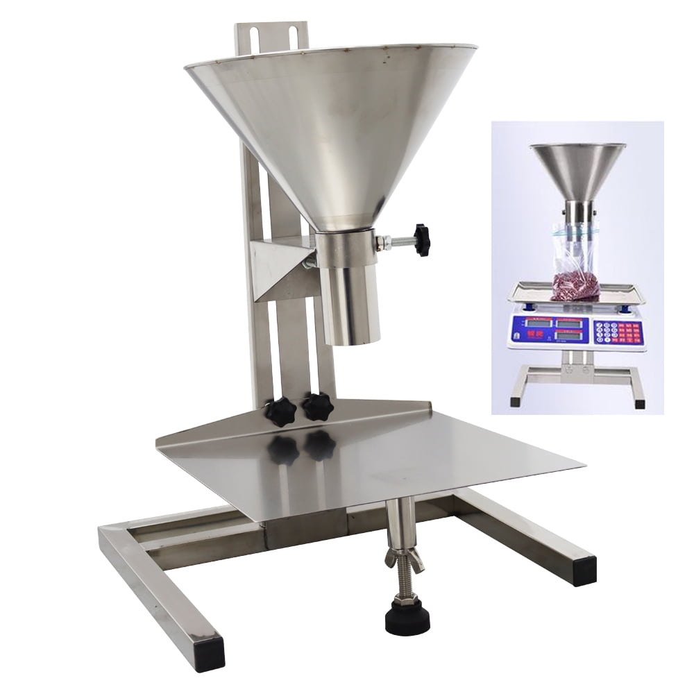 INTBUYING Stainless Steel Feeding Hopper 5MM with Support Stand Manual ...