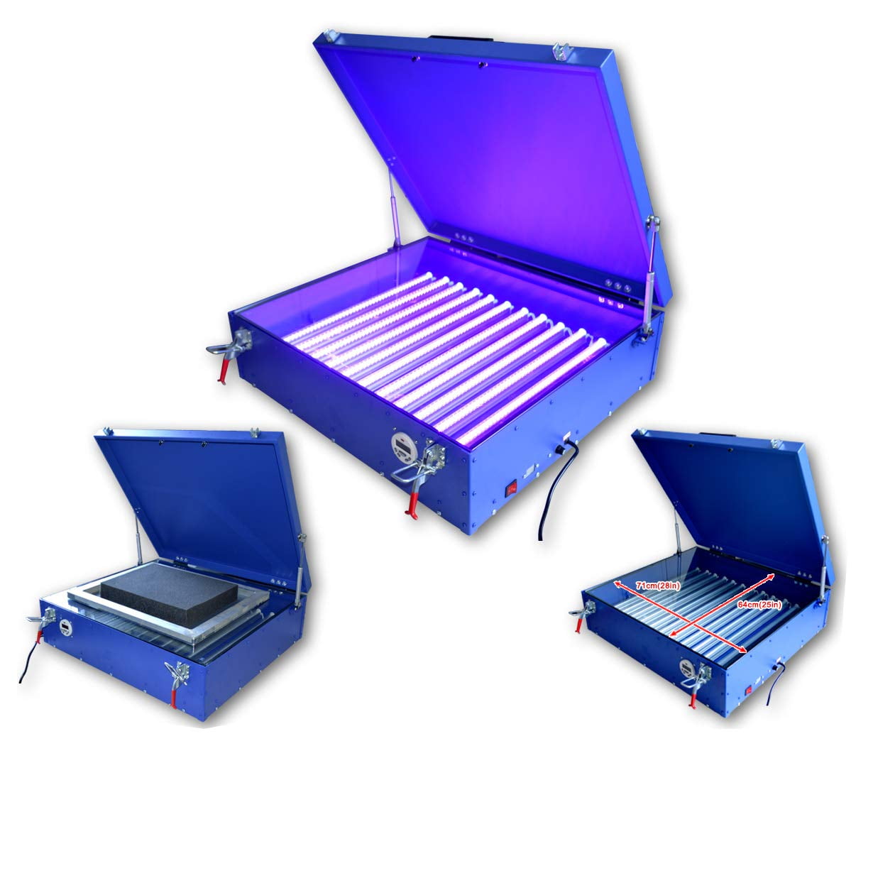 INTBUYING UV Exposure Unit Silk Screen Printing LED Light Box 24x28 ...