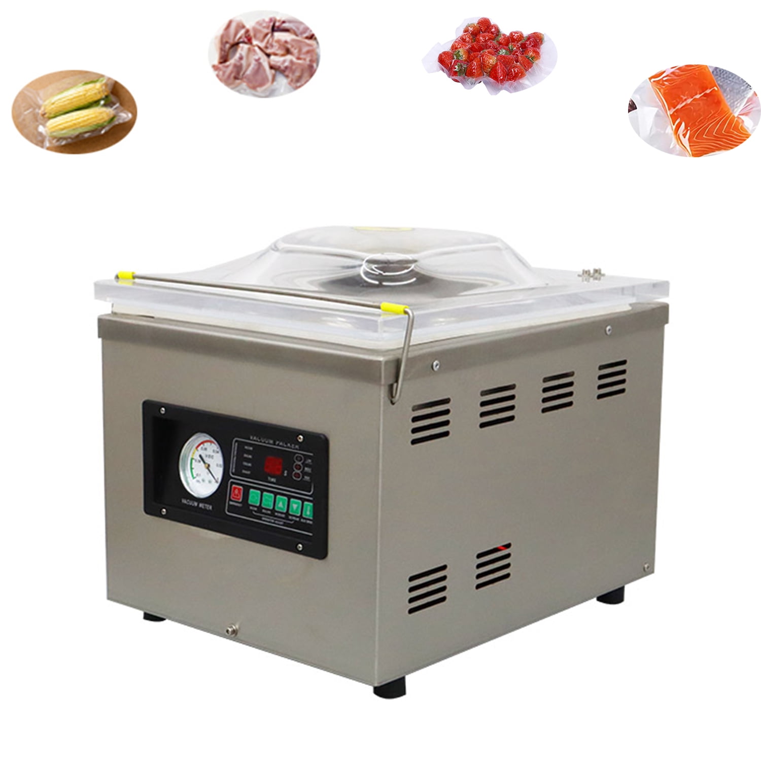 INTBUYING Vacuum Sealer Automatic Sealing Package Machine Food Packer ...