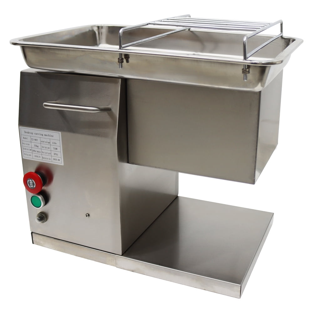 INTBUYING Vertical Meat Cutter Slicer Shredder with 5MM Blade 200Kg/H ...