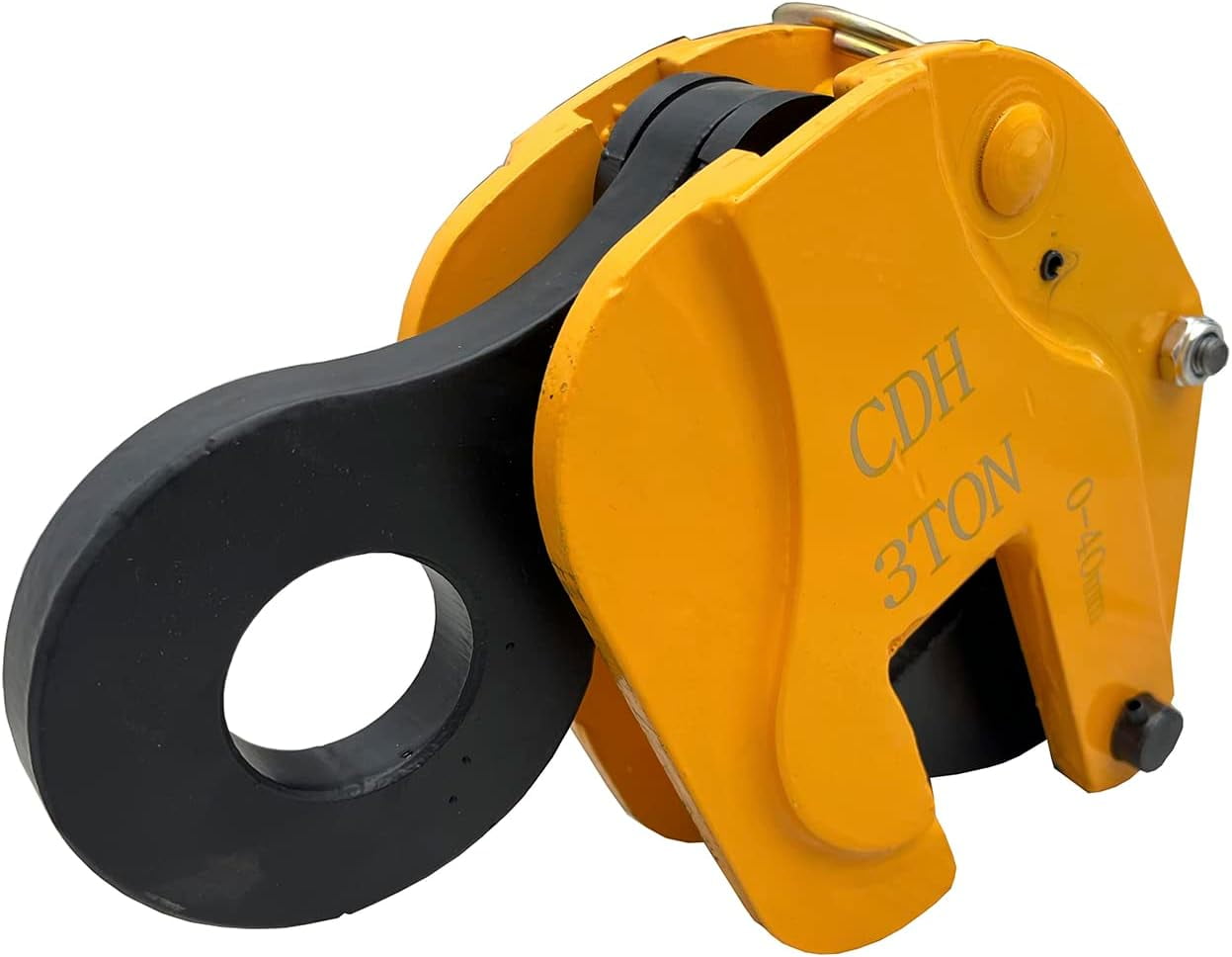 INTBUYING Vertical Plate Lifting Clamp With Lock Hoist Hook Chain ...
