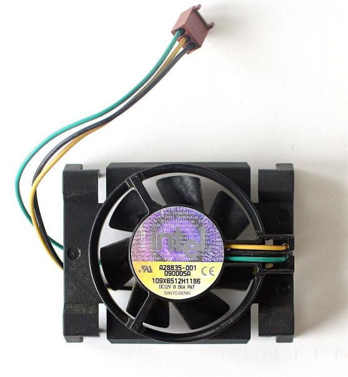 Intel a28835-001 109x6512h1186 dc12v 0.06a pat., 3-wire (only fan ...