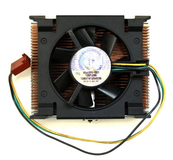 Intel low profile xeon fan and heatsink a56395-001, dc12v 0.22a pat ...