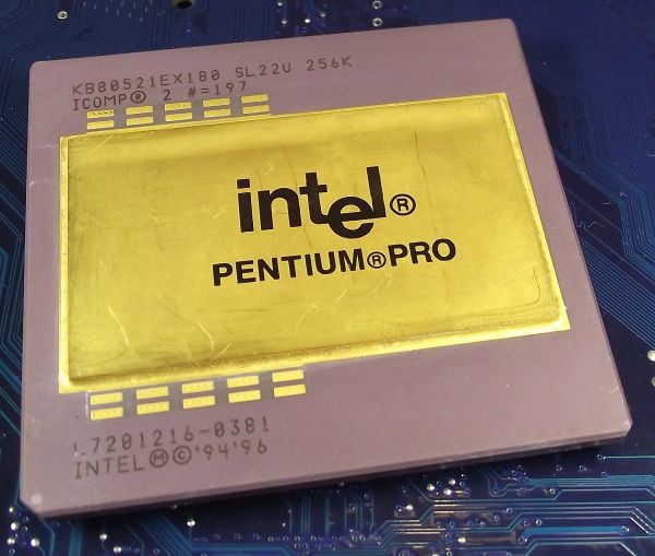 Intel pentium pro 180mhz kb80521ex180 sl22u 256k w/ heatsink - Walmart.com