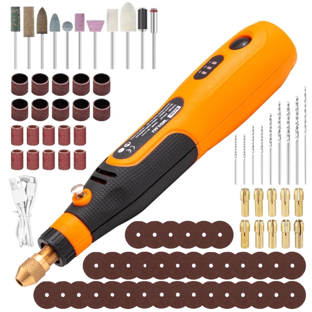 INTELIVE 131pcs 15000RPM Electric Grinder Set, Rotary Tools Kit ...