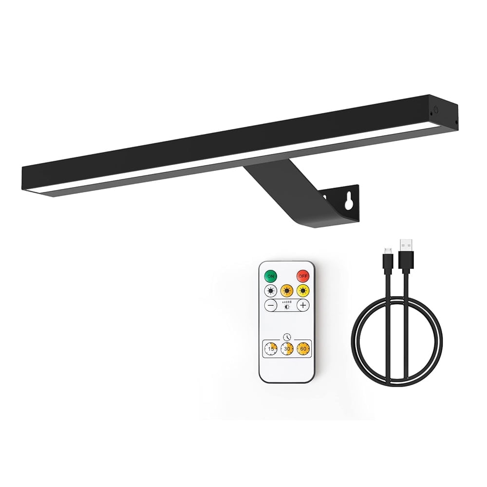 INTELIVE Wireless Rechargeable Picture Light with Remote, Painting ...