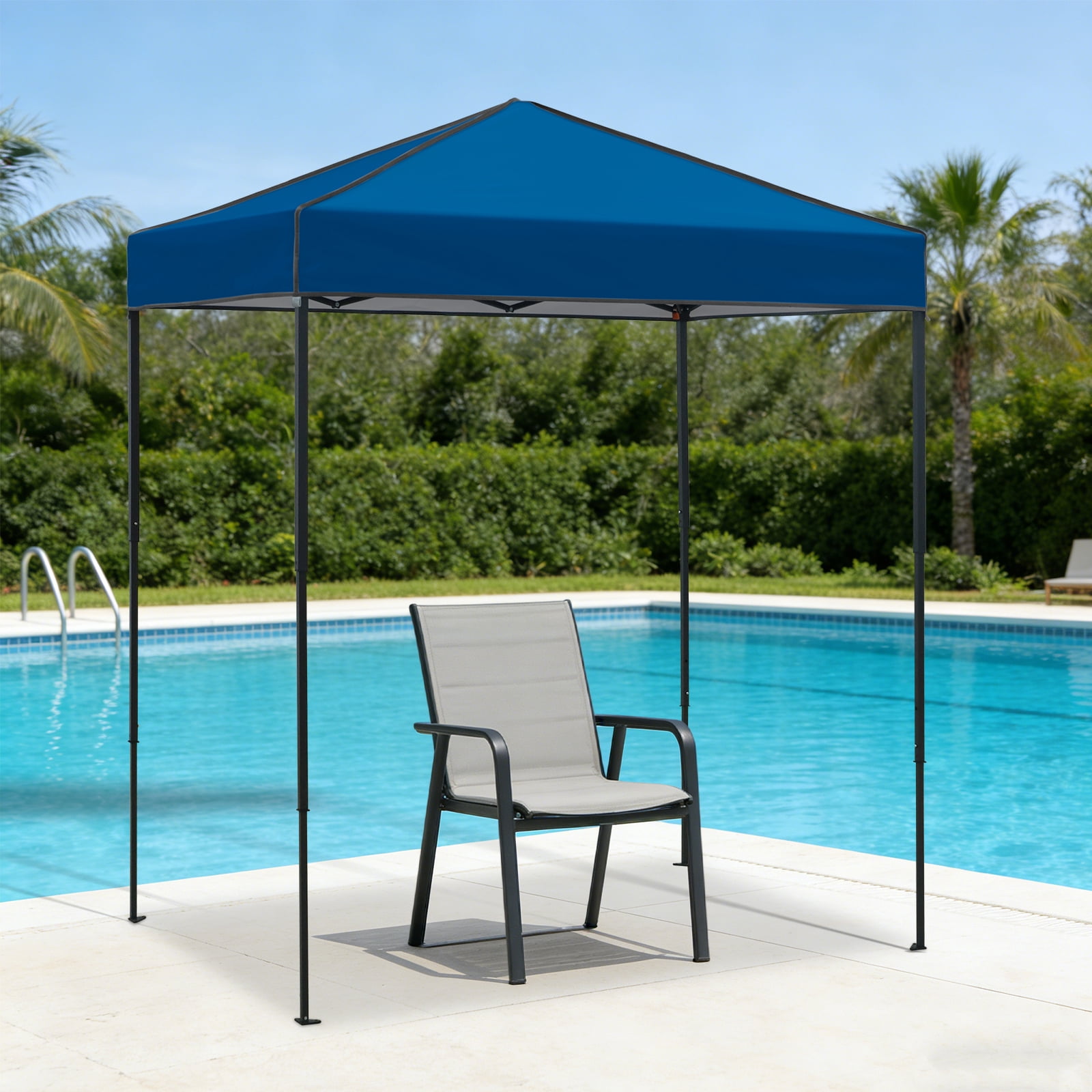 INTER HUT 6x4 Pop-up Canopy Tent, Portable Instant Sun Shelter with ...