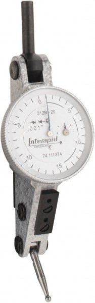 INTERAPID 0 to 0.06", 0.001000" Graduation, Horizontal Dial Test ...