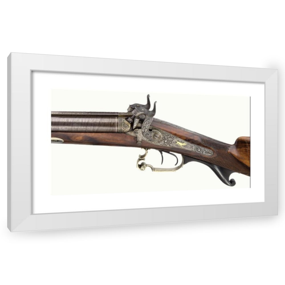 INTERFOTO 20x10 White Modern Wood Framed Wall Art Titled - Civil Long ...