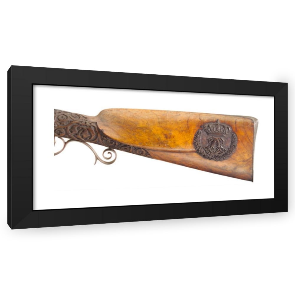 INTERFOTO 28x12 Black Modern Wood Framed Wall Art Titled - Civil Long ...