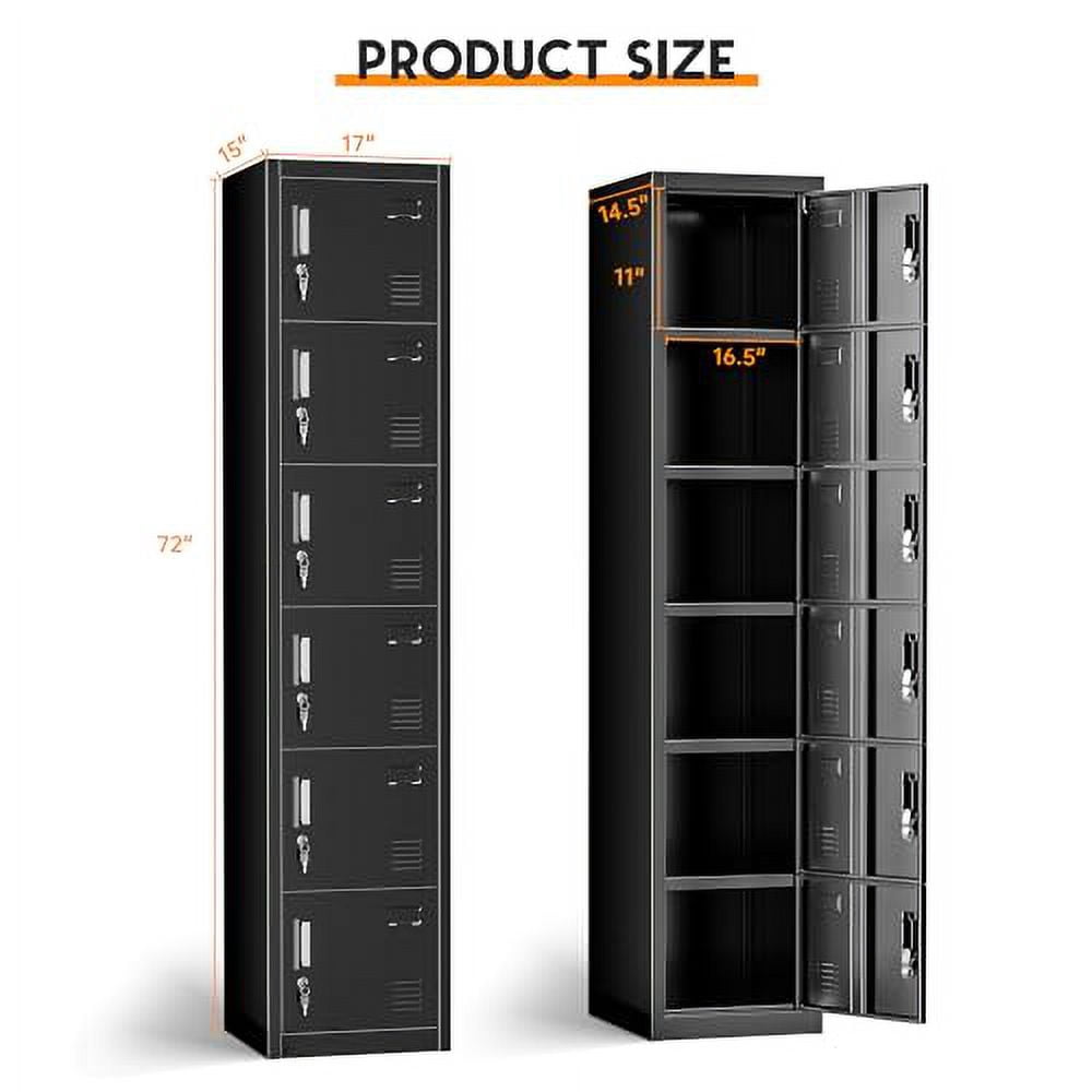INTERGREAT 9 Door Storage Locker for Employee, Metal Locker for Office ...