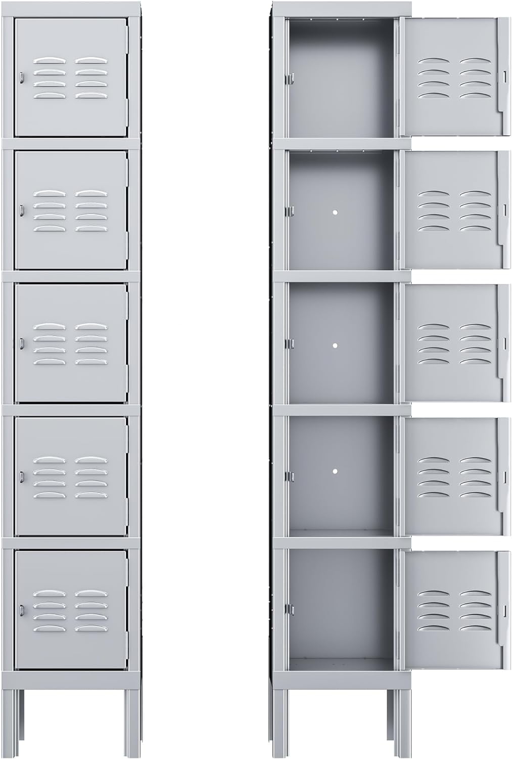 INTERGREAT Metal Locker for School Office Gym Metal Storage Locker ...