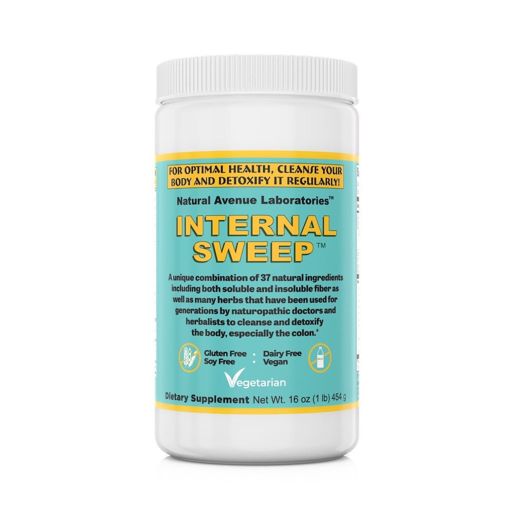 INTERNAL SWEEP® - Dual-Action Colon Cleanse Fiber & Prebiotic Support ...