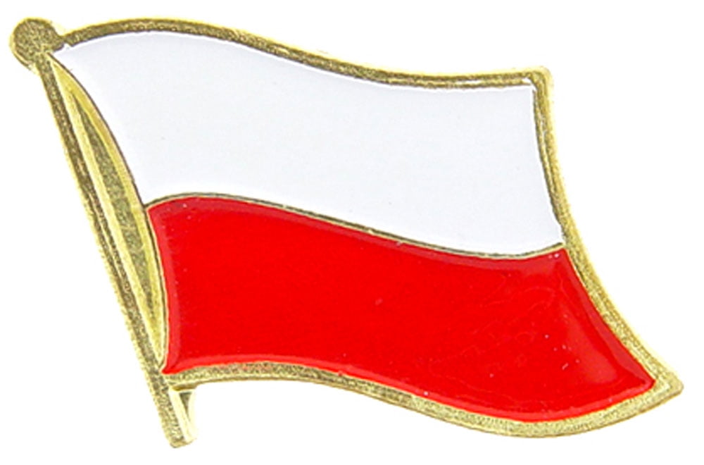 INTERNATIONAL FLAG POLAND PIN - Officially Licensed Patriotic Poland ...