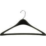 INTERNATIONAL HANGER 19 inch Heavy-Duty 1/2 inch Wide Contour Black ...