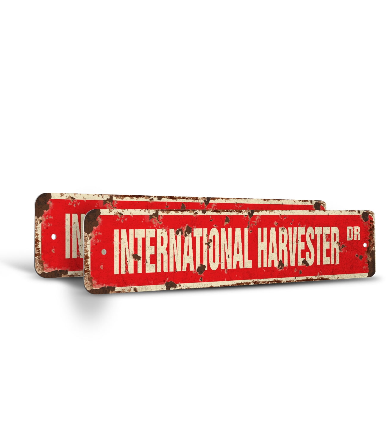 INTERNATIONAL HARVESTER Vintage Style Rustic Street Sign – (2 Pack ...