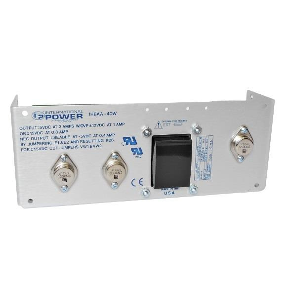 INTERNATIONAL POWER IHBAA-40W, Linear Power Supplies TRIPLE OUT PWR ...