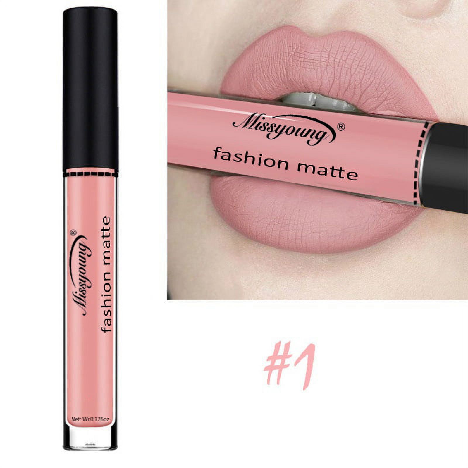 INTEROOKIE Color makeup lipstick color makeup liquid matte lipstick do ...