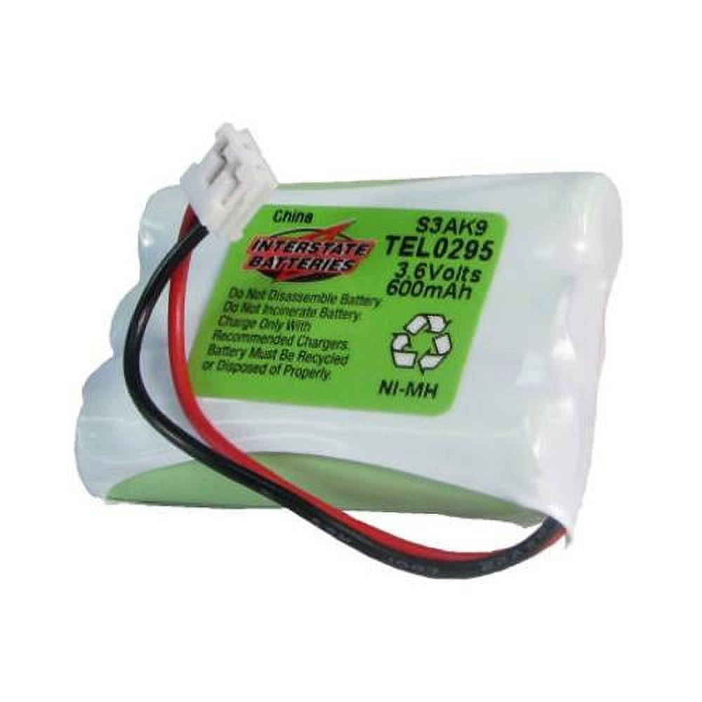 3.6V 600Mah Nimh Cordless Telephone Battery Fits: AT&T: E1000-6000 ...