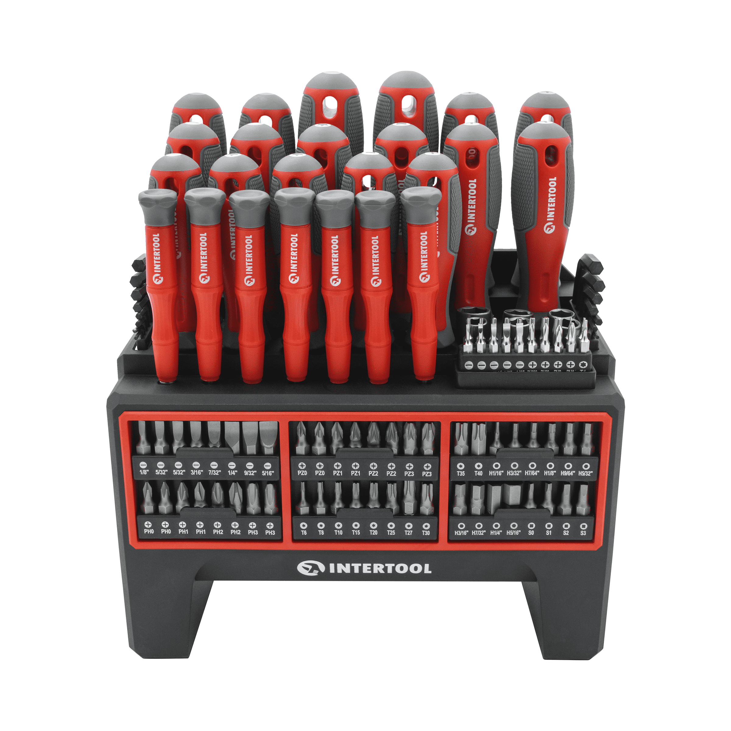 Free Shipping! INTERTOOL 114-Piece Magnetic Screwdriver Set with ...