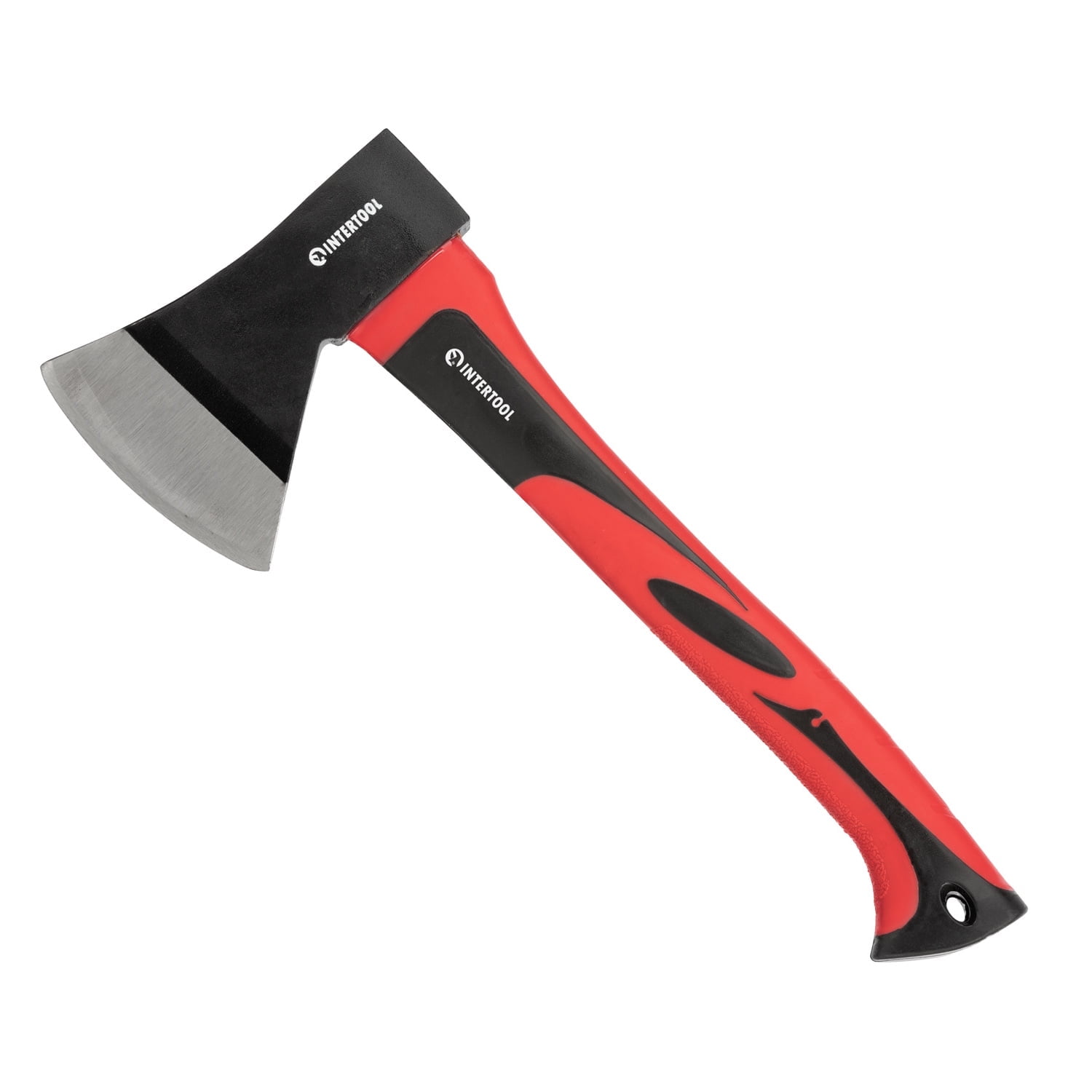 INTERTOOL 15-inch Camping Hatchet, 1.8 lbs Wood Chopping Axe ...
