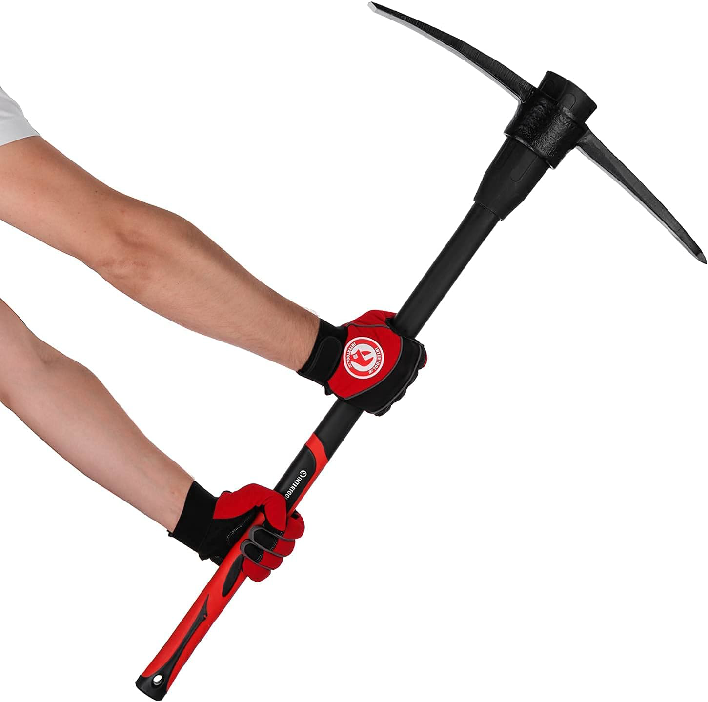 INTERTOOL 36” Pick Axe, Heavy Duty Digging Mattock, Cultivate Garden ...