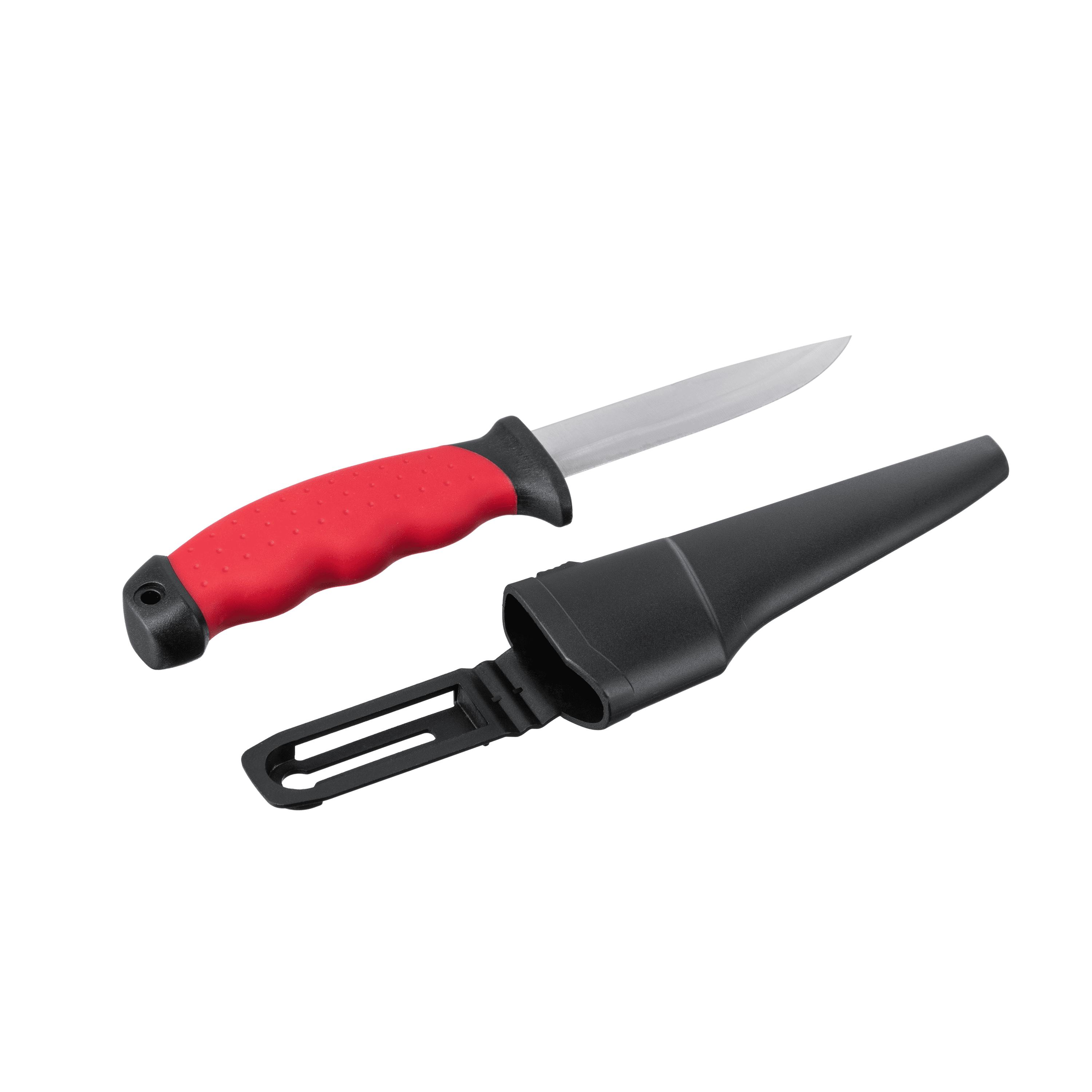 INTERTOOL Fixed Blade Knife, 4-inch, Stainless Steel Blade, Outdoor ...