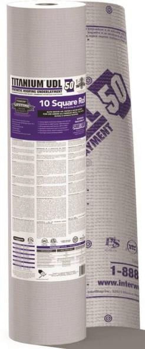 Titanium UDL 50 Synthetic Underlayment - Single Roll - Walmart.com