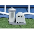 INTEX Crystal Clear 1500 GPH Easy Set Swimming Pool Filter Pump with ...