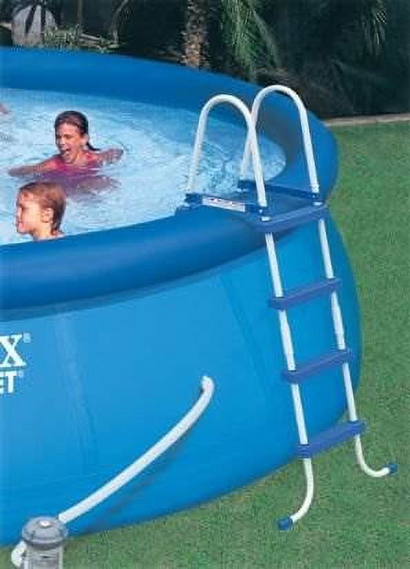 "INTEX Above Ground 48"" Pool Ladder with Safety Barrier, Durable Steel ...