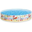Intex 8` X 18`Deep Sea Blue SnapSet Kiddie Pool - Walmart.com