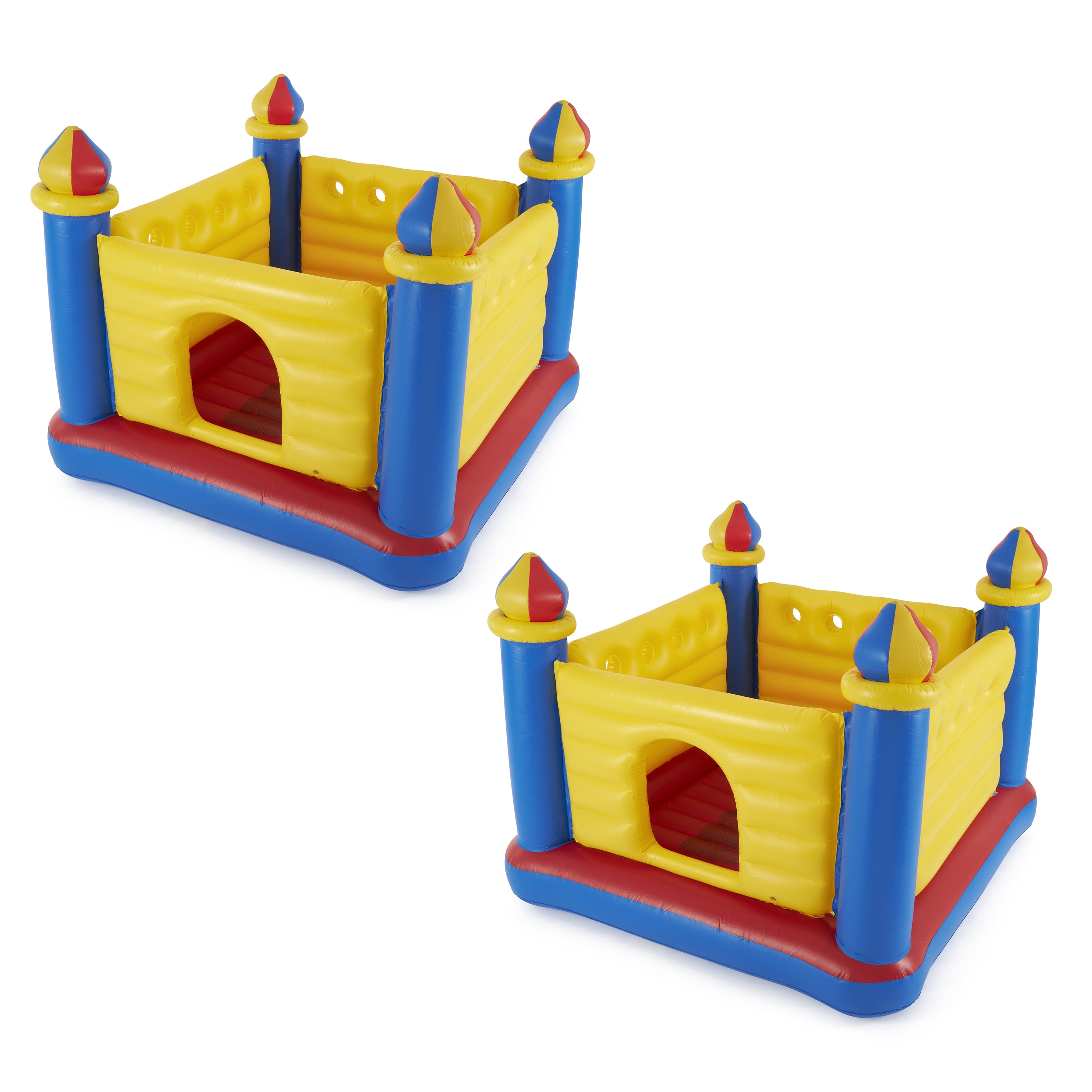 Open Box INTEX Inflatable Jump-O-Lene Ball Pit Castle Bouncer (2 Pack ...