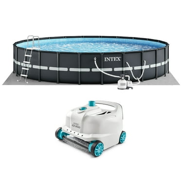 Intex 20' x 52" Ultra XTR Frame Above Ground Swimming Pool Set w/ Pump ...