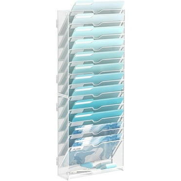 EASEPRES Hanging Organizer Cubicle File Holder - Wall Mount Storage ...