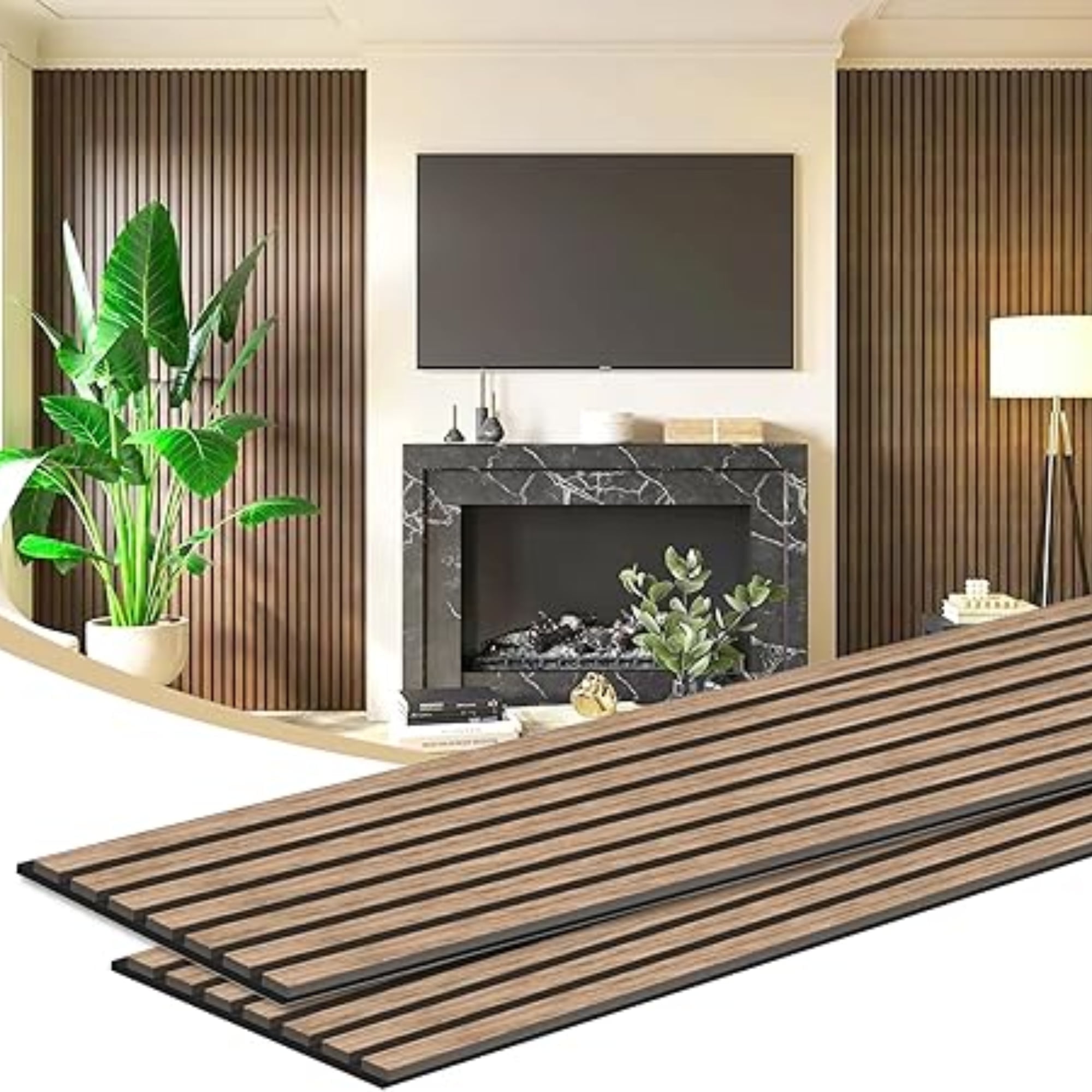 INTIGE 2Pcs Wall and Ceiling Soundproofing Panels, 92.5 inch X 11.02 ...