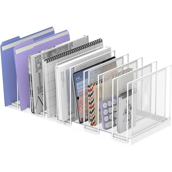 INTIGE Desktop File Sorter, Vertical File Folder, Mail Sorter Organizer ...