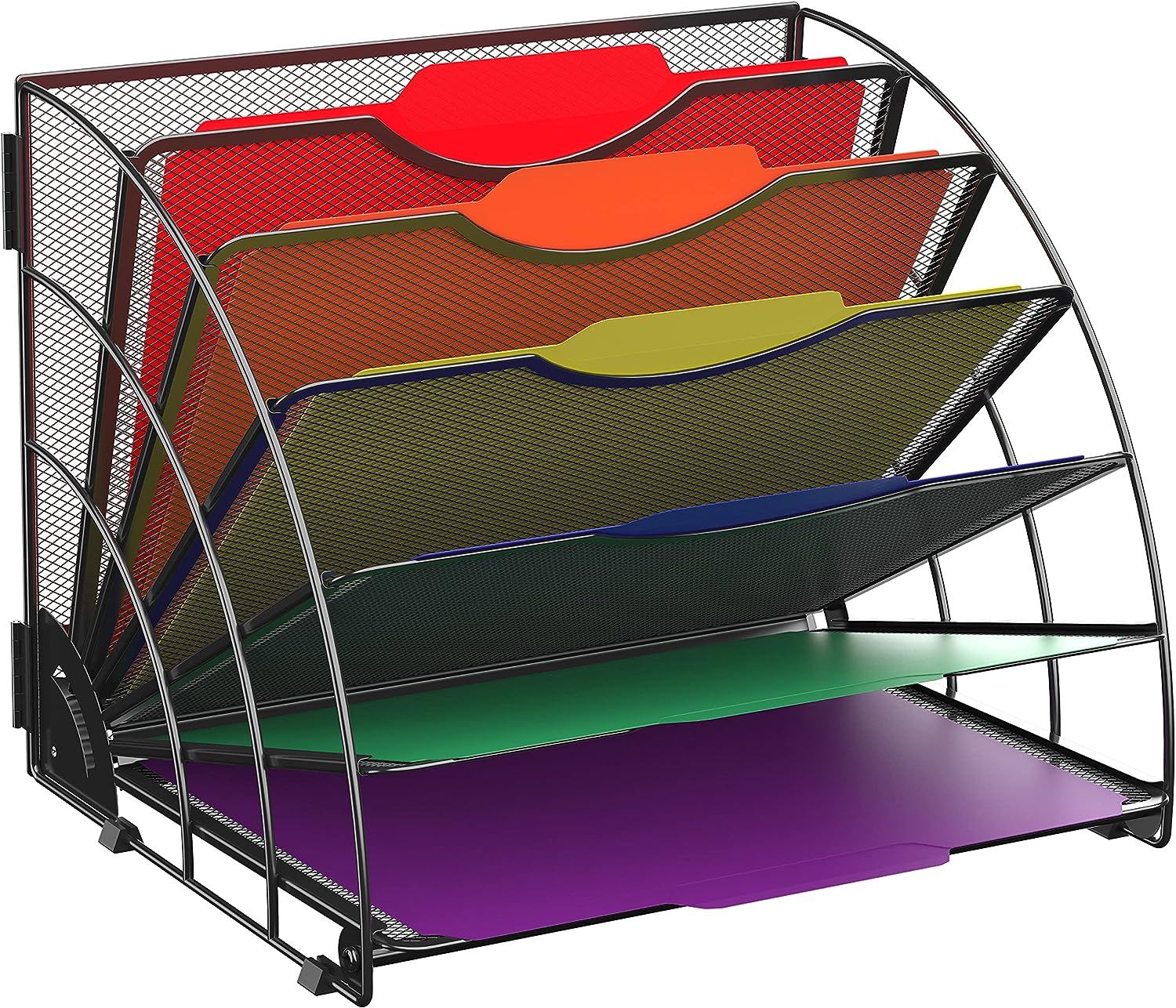 Sterilite File Crate, Plastic, Black, Set of 6 - Walmart.com