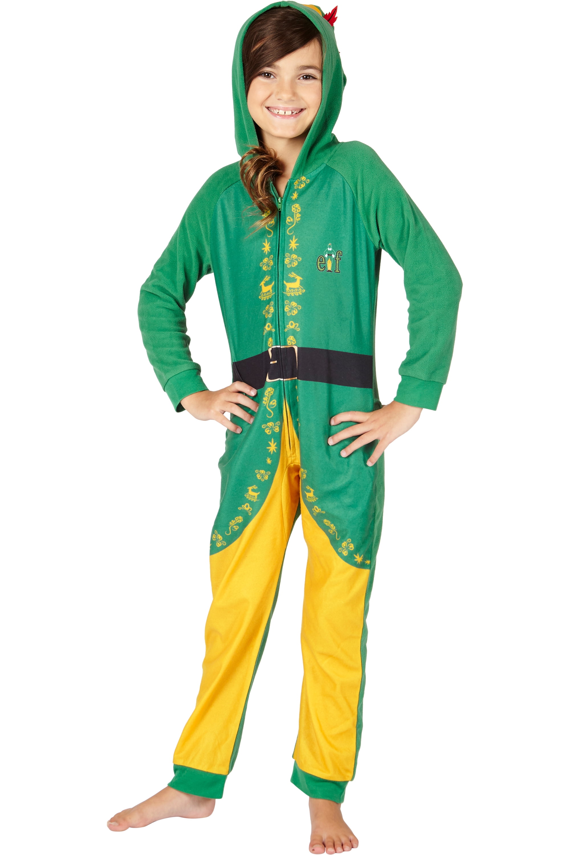 INTIMO Elf The Movie Buddy The Elf One Piece Costume Pajama Set ...
