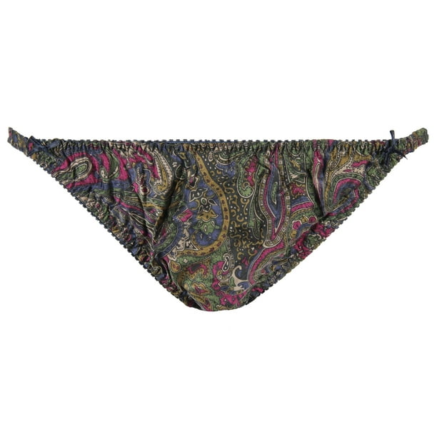 INTIMO Womens Classic Silk String Bikini Underwear - Walmart Business ...