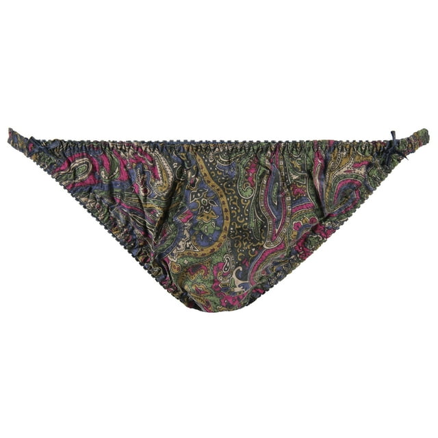 INTIMO Womens Classic Silk String Bikini Underwear - Walmart.com