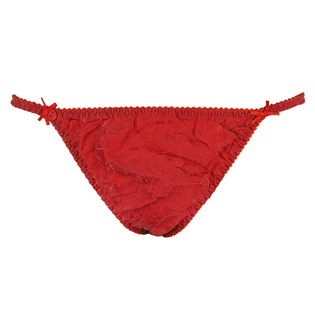 INTIMO Womens Classic Silk String Bikini Underwear - Walmart.com