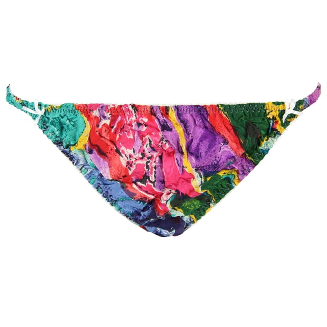 INTIMO Womens Classic Silk String Bikini Underwear - Walmart.com