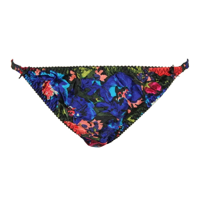INTIMO Womens Classic Silk String Bikini Underwear - Walmart.com